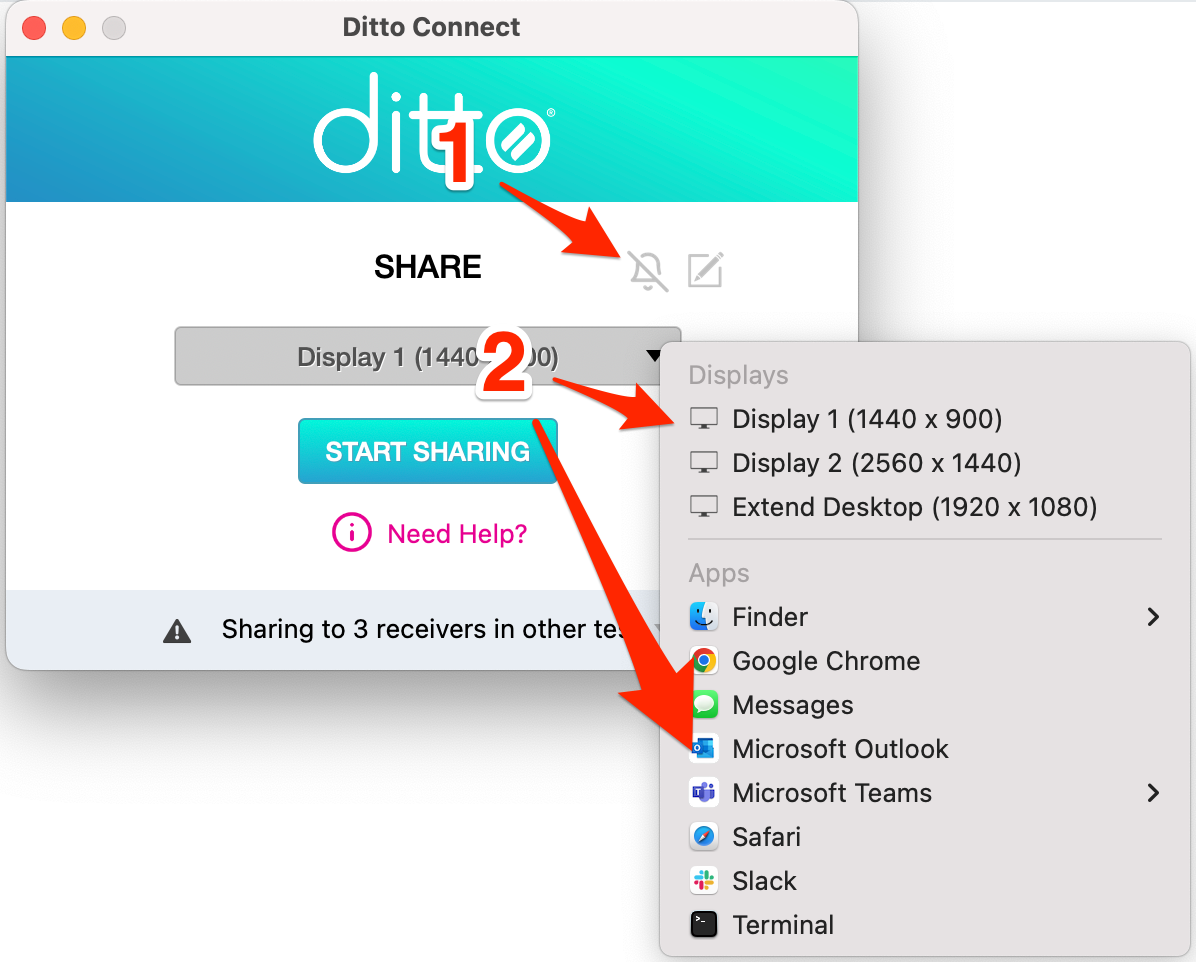 How to use Ditto with Videoconferencing Hardware in Hybrid Meetings
